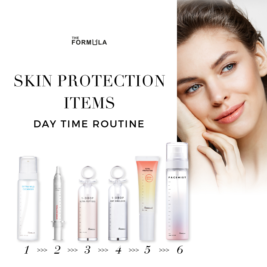 ไอเท็มปกป้องผิวขั้นเทพในระหว่างวัน THE FORMULA - Skin Protection Items ...