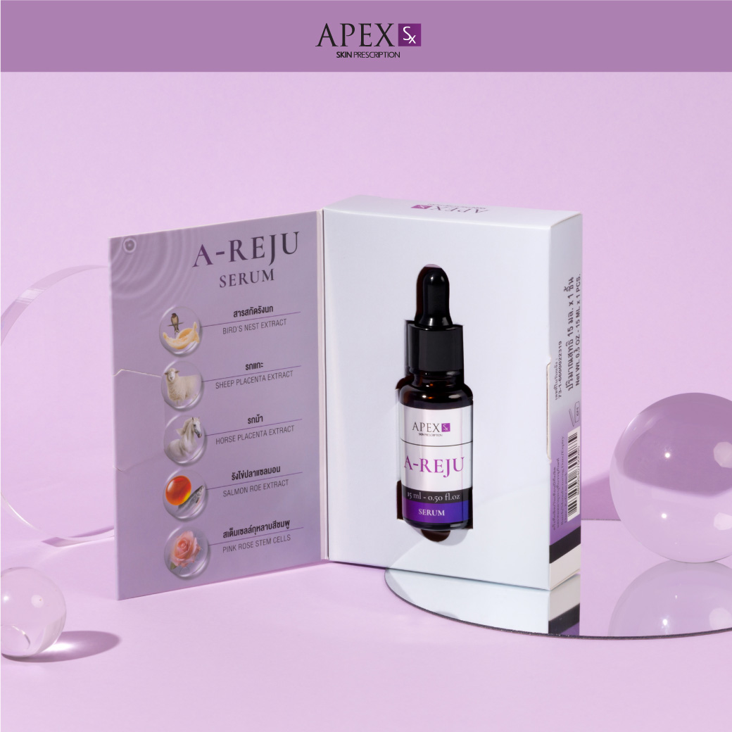 APEX-SX A REJU SERUM เซรั่มบำรุงผิวสูตรเข้มข้น ลดเลือนริ้วรอย ฟื้นฟูผิว ...